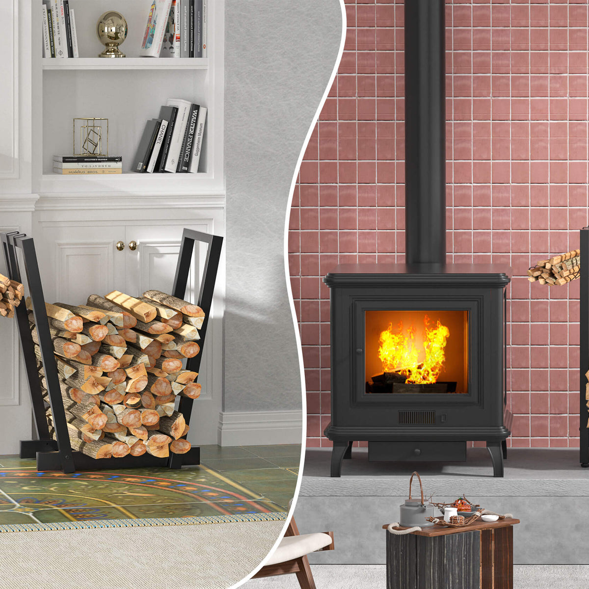 Storage Furniture Including File Cabinet, End Table & Storage Cabinet ...